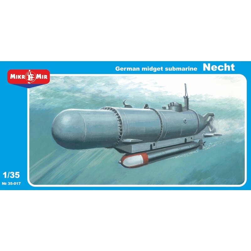 Model kit Necht German Midget Submarine 1:35