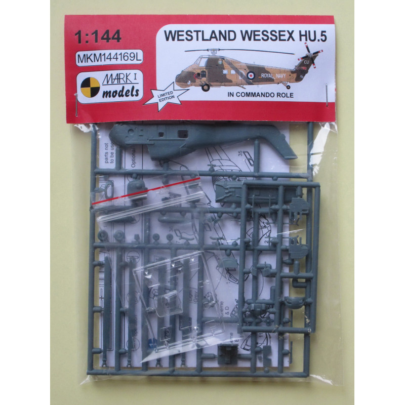 Model kit Westland Wessex HU.5 'In Commando Role' bagged