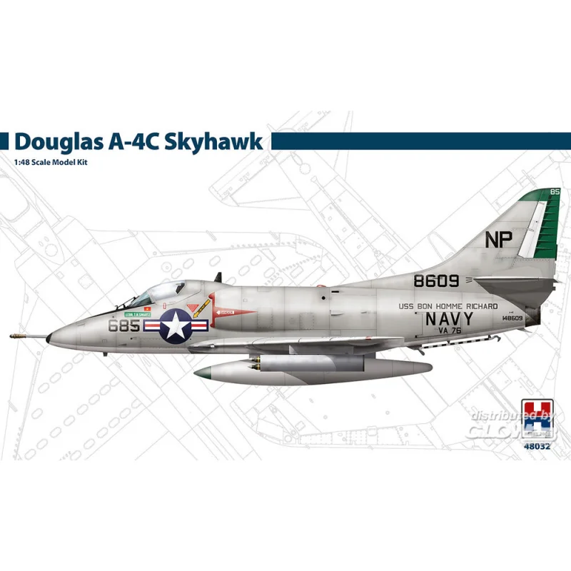 Model kit Douglas A-4C Skyhawk 1:48